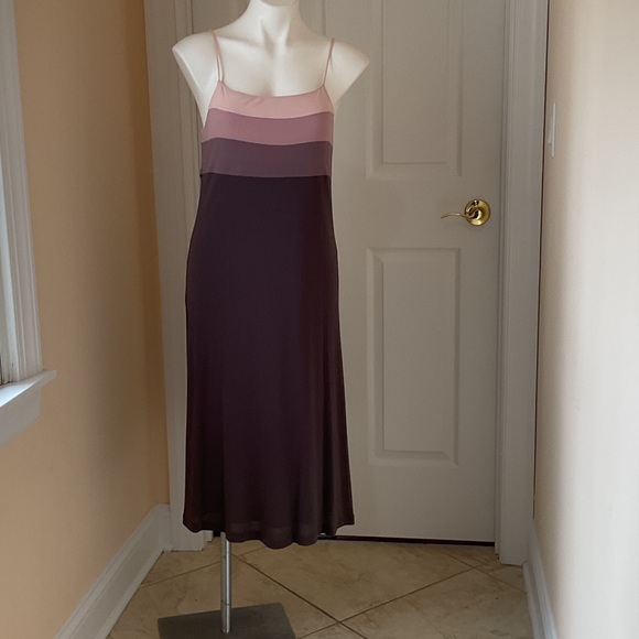 parallel | Dresses | Elegant Pink And Purple Midi Dress | Poshmark